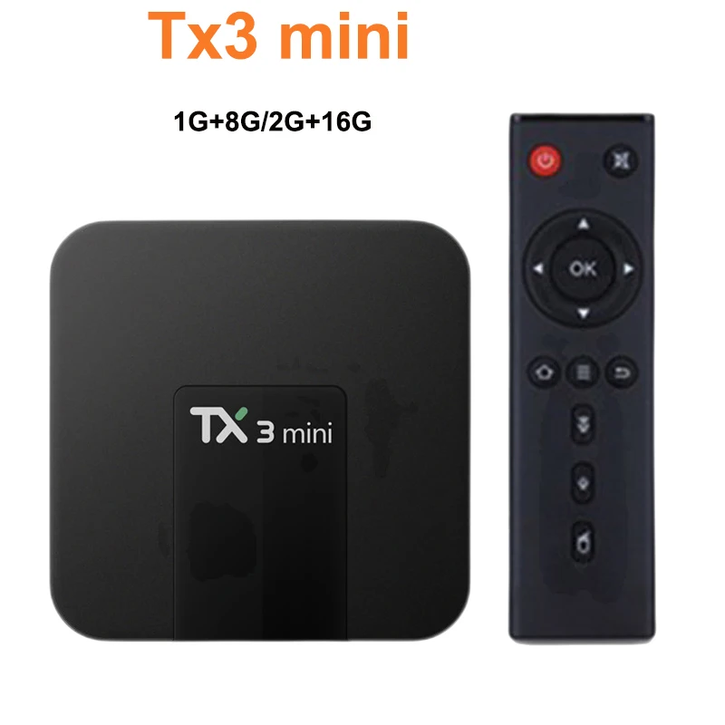 Tx3-mini-TV-Box-Android-8-1-Amlogic-S905W-or-Allwinner-H313-1G-8G-2G ...