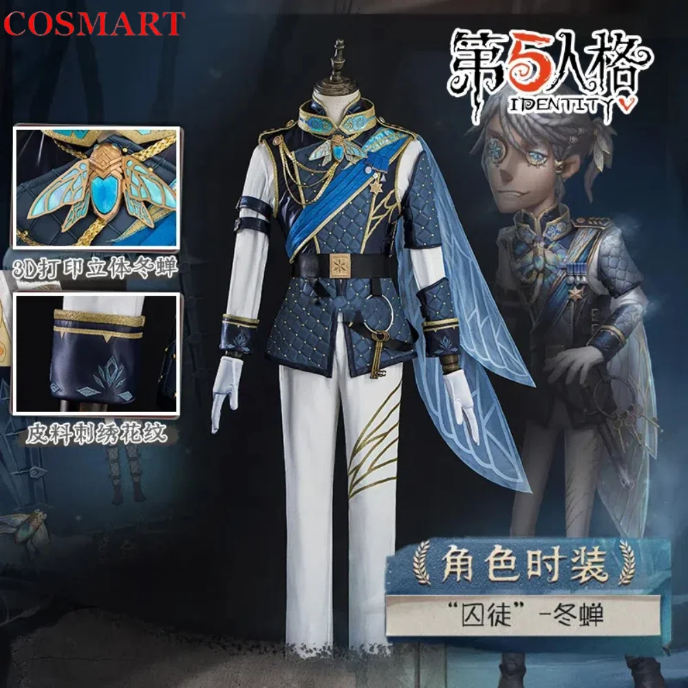 COSMART-Identity-V-Luca-Balsa-Prisoner-Winter-Cicada-Game-Suit-Handsome ...