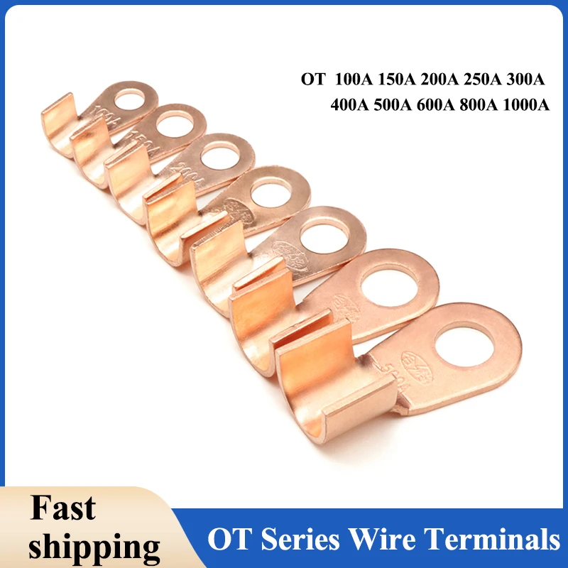 OT-Series-Wire-Terminals-100A-1000A-Splice-Wire-Dia-Bare-Copper-Nose-O ...