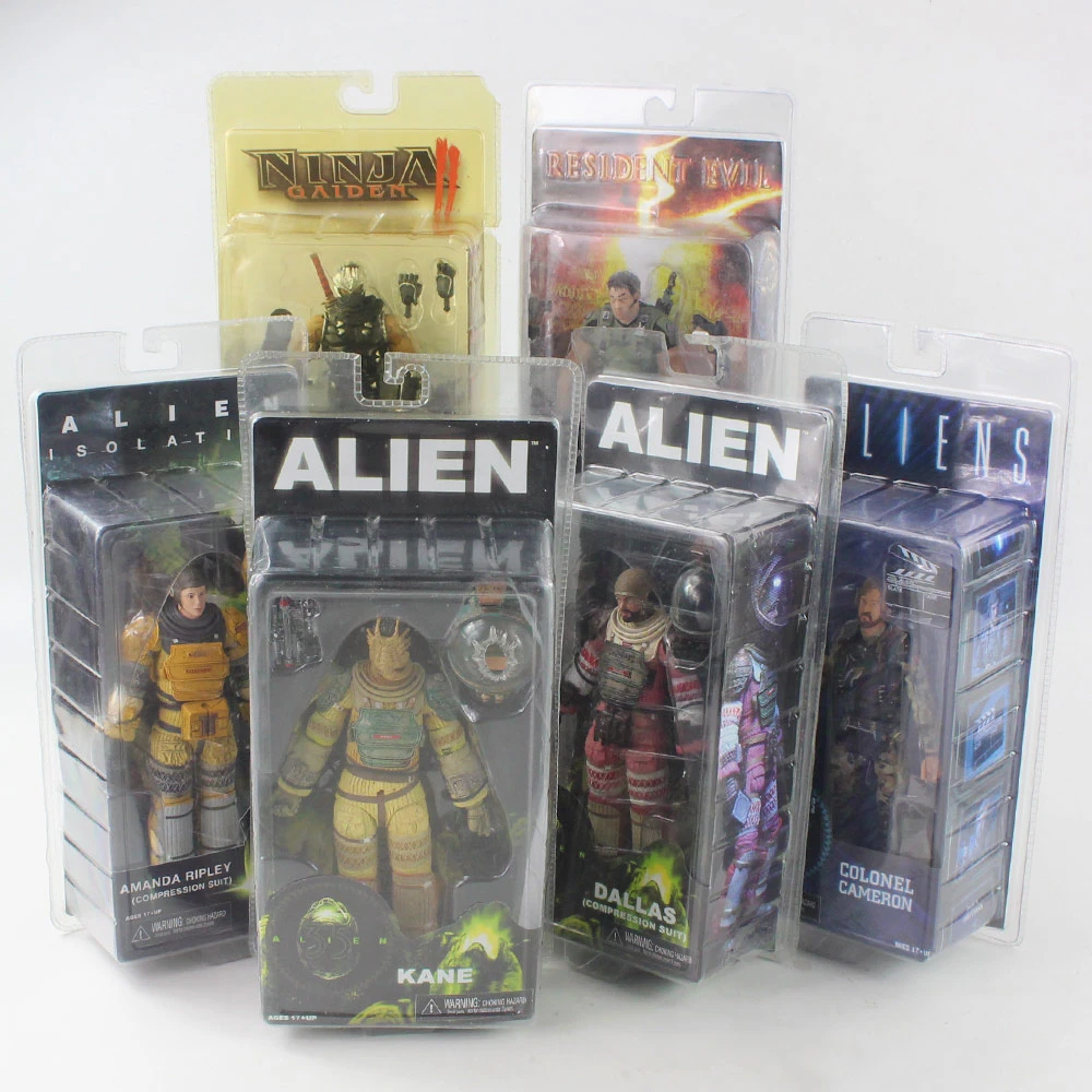 31-32cm Hot Movie Aliens Vs Predator Figure Toys PVC Model Collectible ...