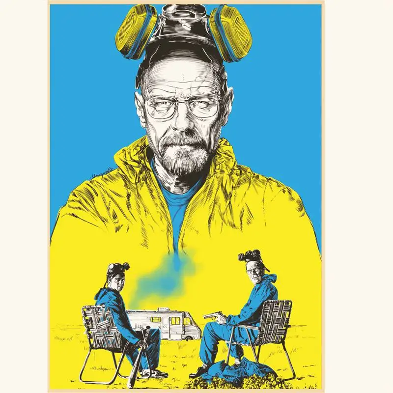 Heisenberg Drawing Wallpaper