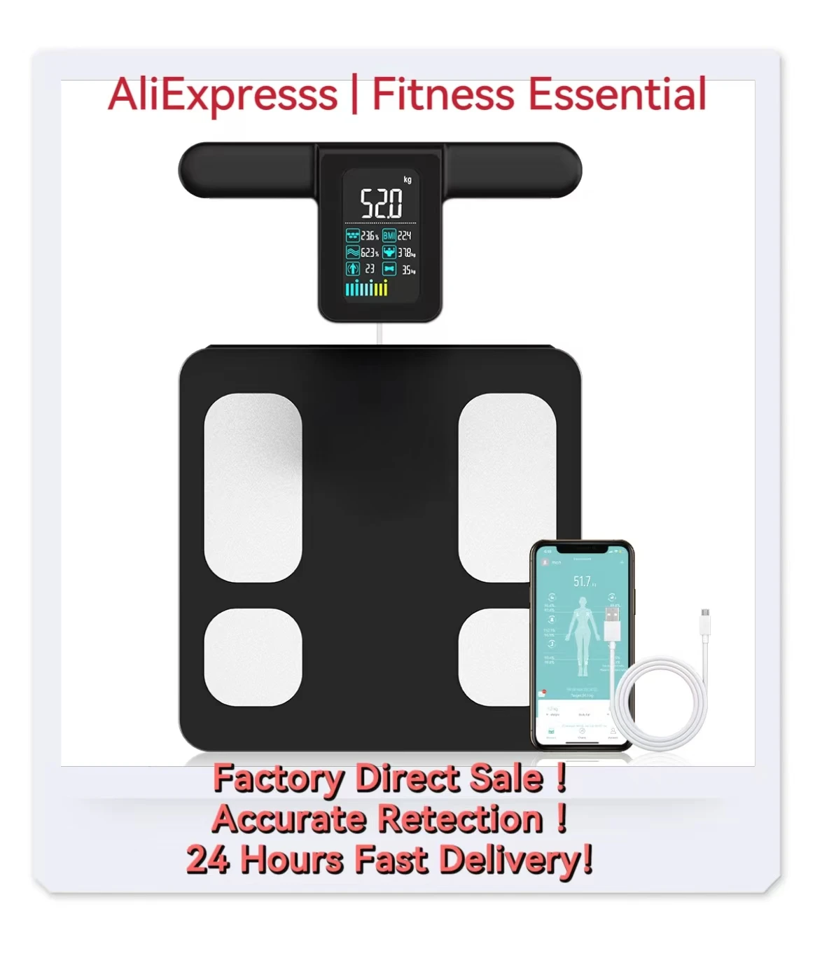 Smart-Body-Weight-Scales-2024-New-Body-Fat-Scale-8-Electrodes ...