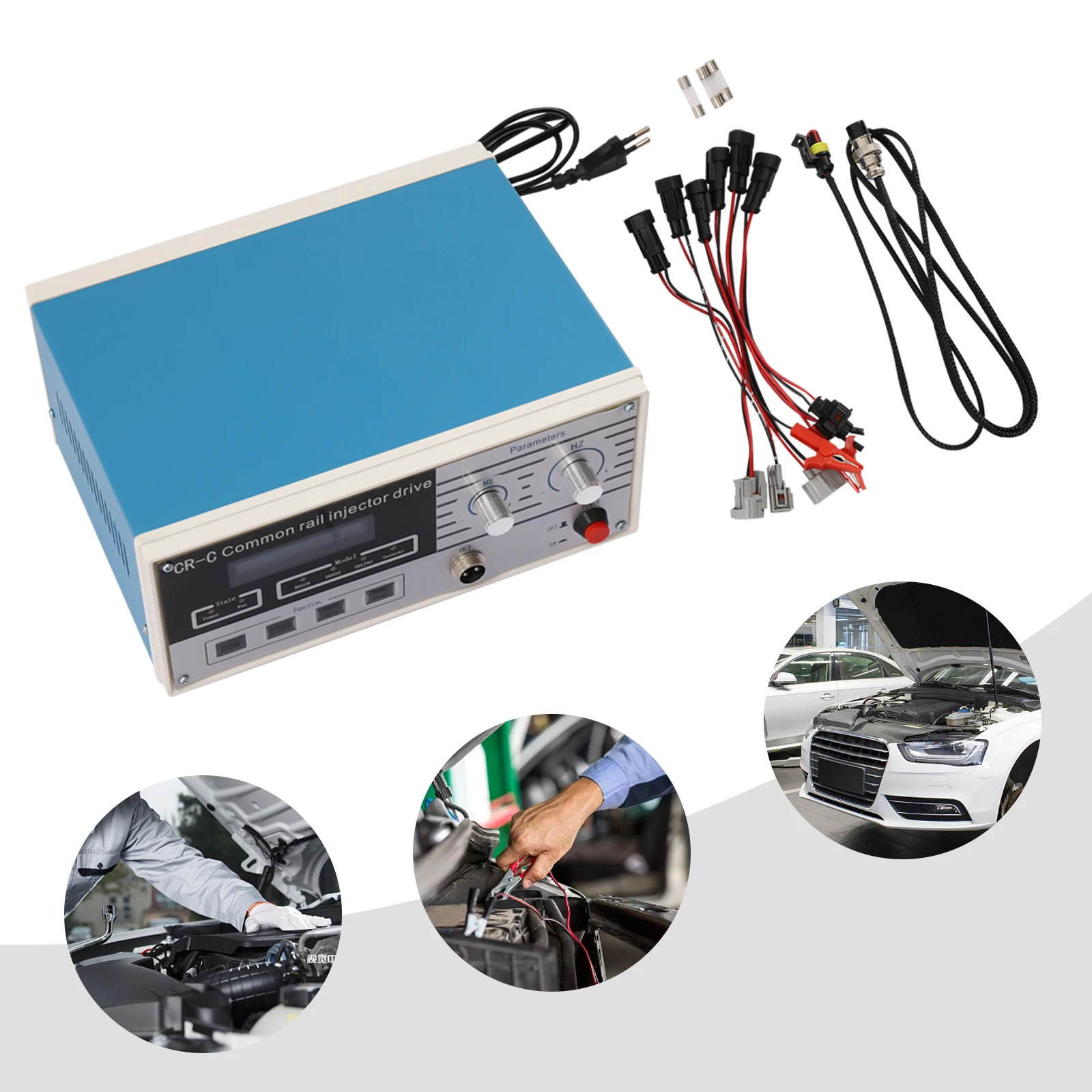 Multi Function CR-C Common Rail Injector Detector Testing Machine Fuel ...