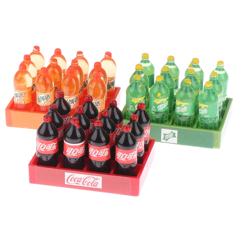 Mini Coca Cola Plastic Bottles