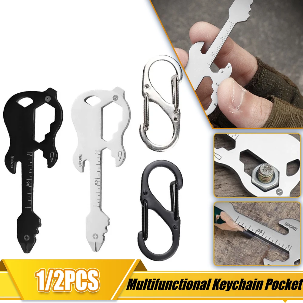 Multifunctional-Keychain-Pocket-Multitool-Gadgets-Card-Stainless-Steel ...