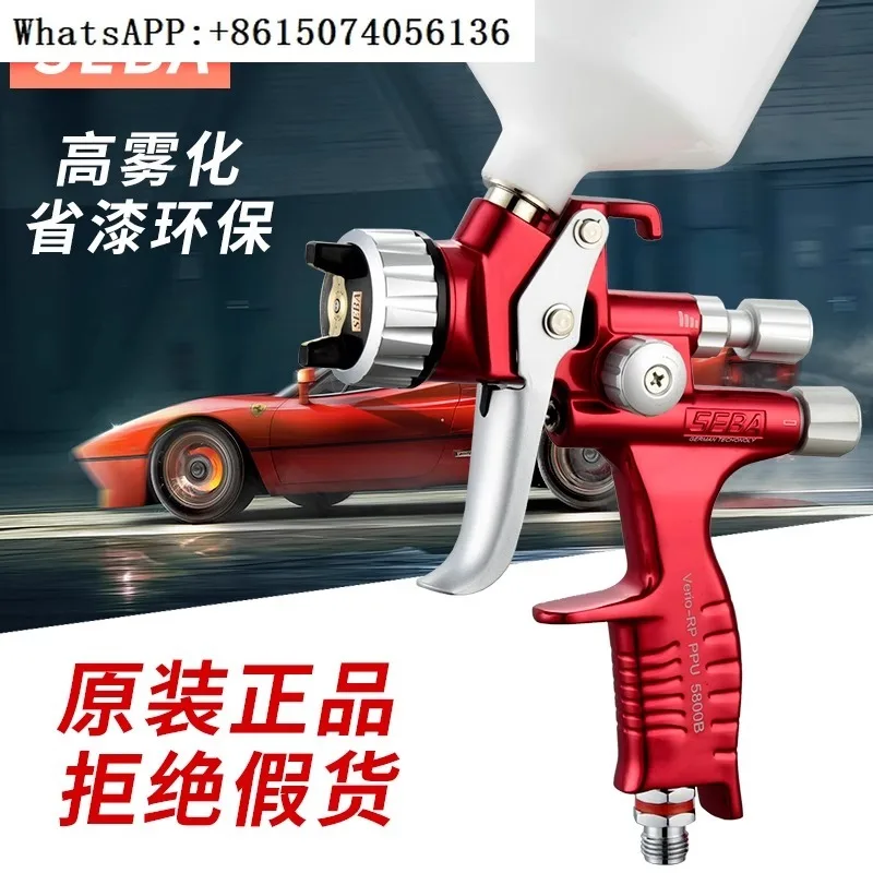 SEBA-original-spray-gun-4000B-car-spray-gun-1000-upper-pot-sheet-metal ...