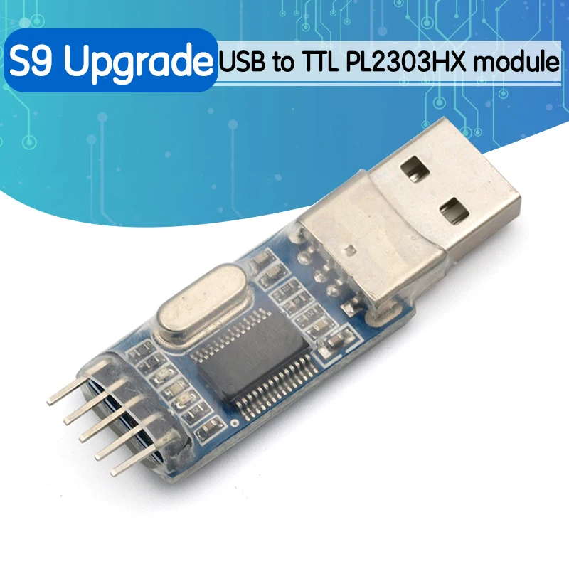 PL2303 USB To RS232 TTL PL2303HX module Download line on STC ...