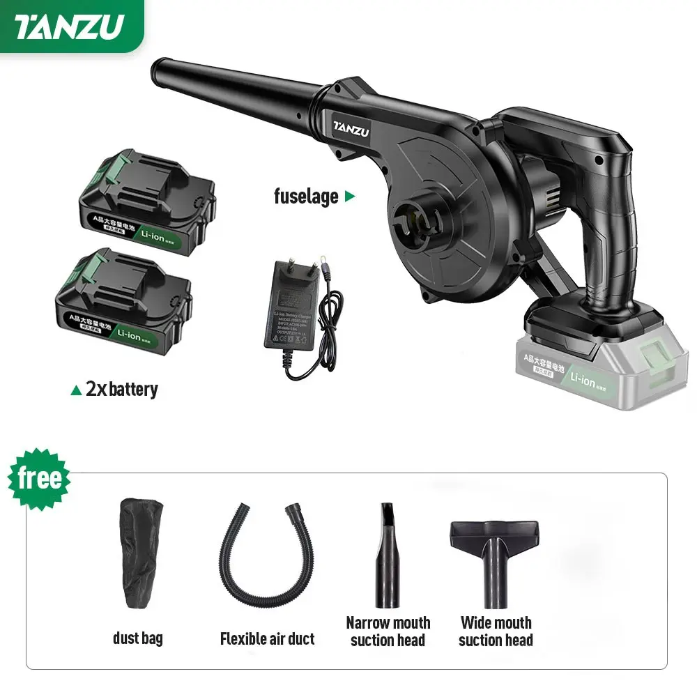 21V-Garden-Cordless-Blower-Vacuum-Clean-Wireless-Air-Blower-For-Blowing ...