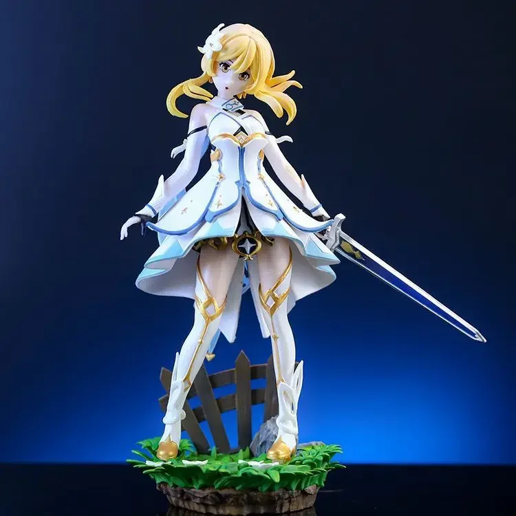 Anime-Game-Genshin-Impact-Lumine-Aether-Action-Figures-Peripheral ...