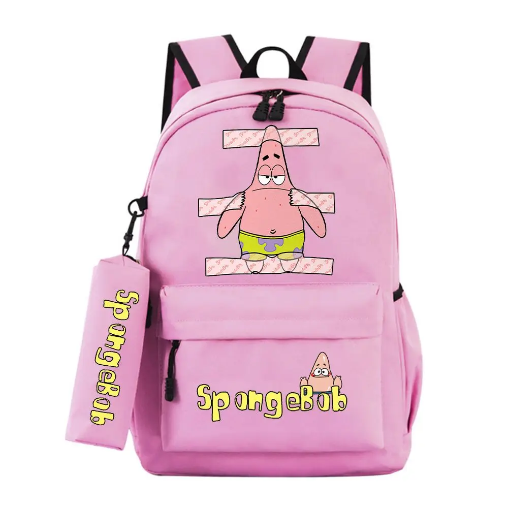 Pink Spongebob Backpack