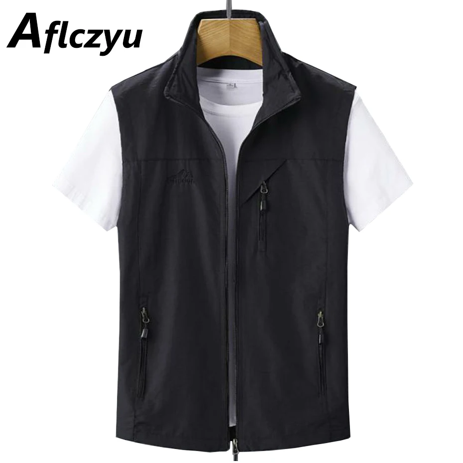 Summer-Vests-Men-Sleeveless-Jacket-Fashion-Casual-Fishing-Vest-Male ...