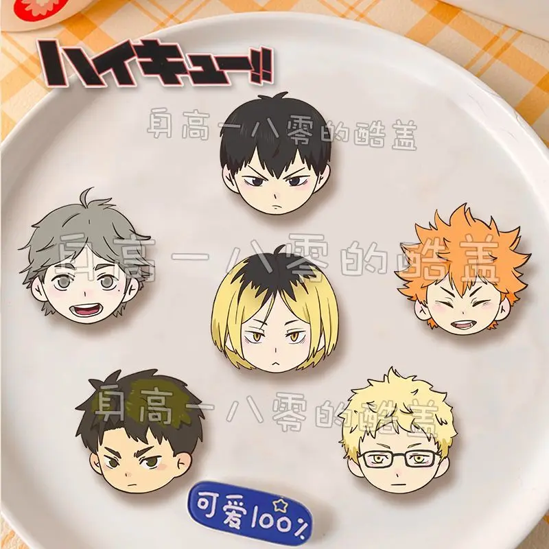 Broche-de-Anime-Haikyuu-versi-n-Q-insignia-de-dibujos-animados-para ...