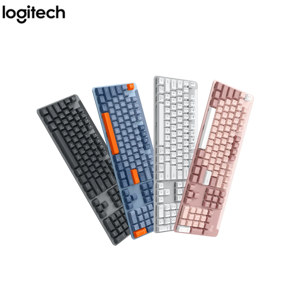 로지텍 K865 블루투스 키보드, 무선 게이밍 기계식 키보드, 104 키, 멀티 플랫폼, 멀티 장치 지원