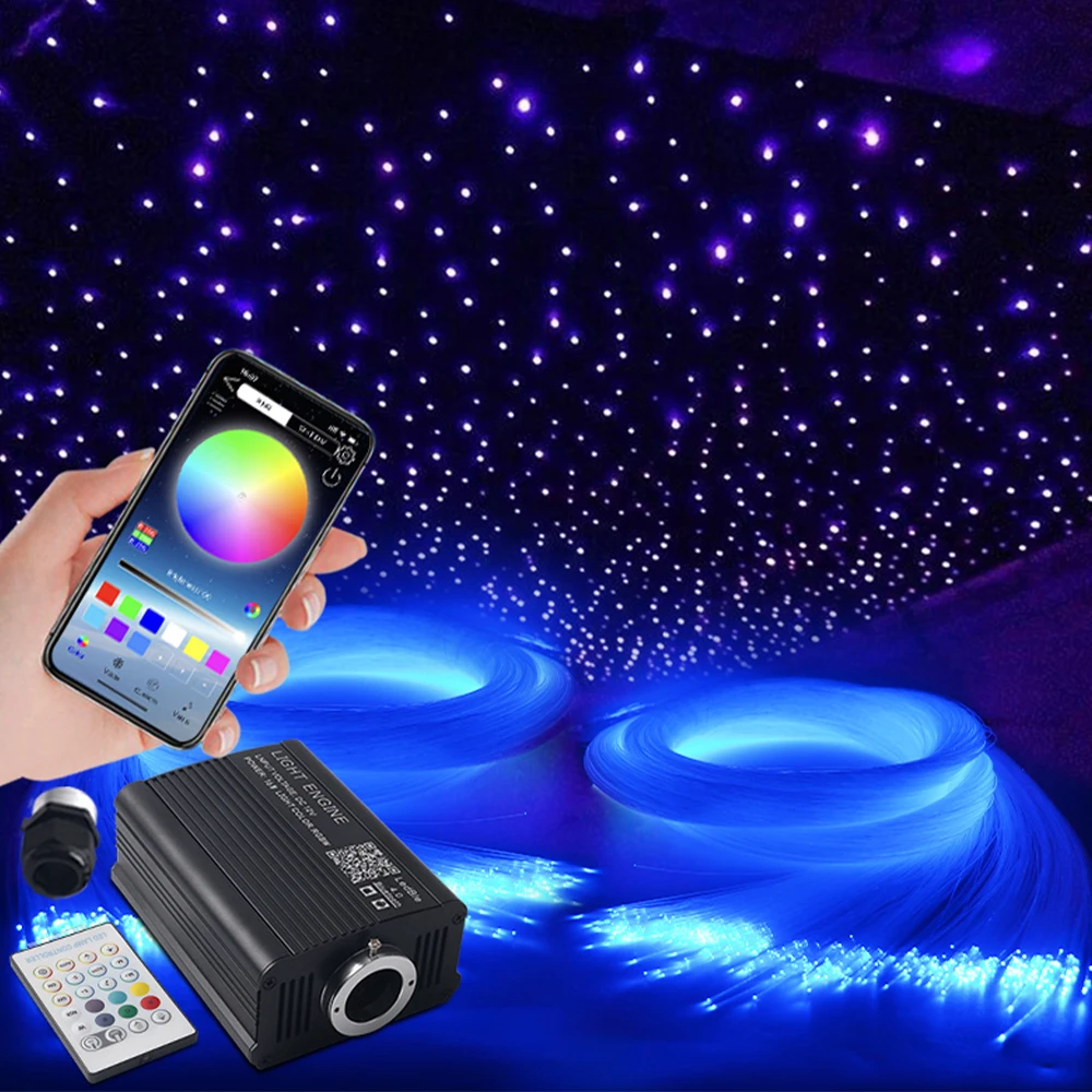 16W-LED-Twinkle-RGBW-Roof-Fiber-Optic-Starry-Sky-Lights-For-Car ...