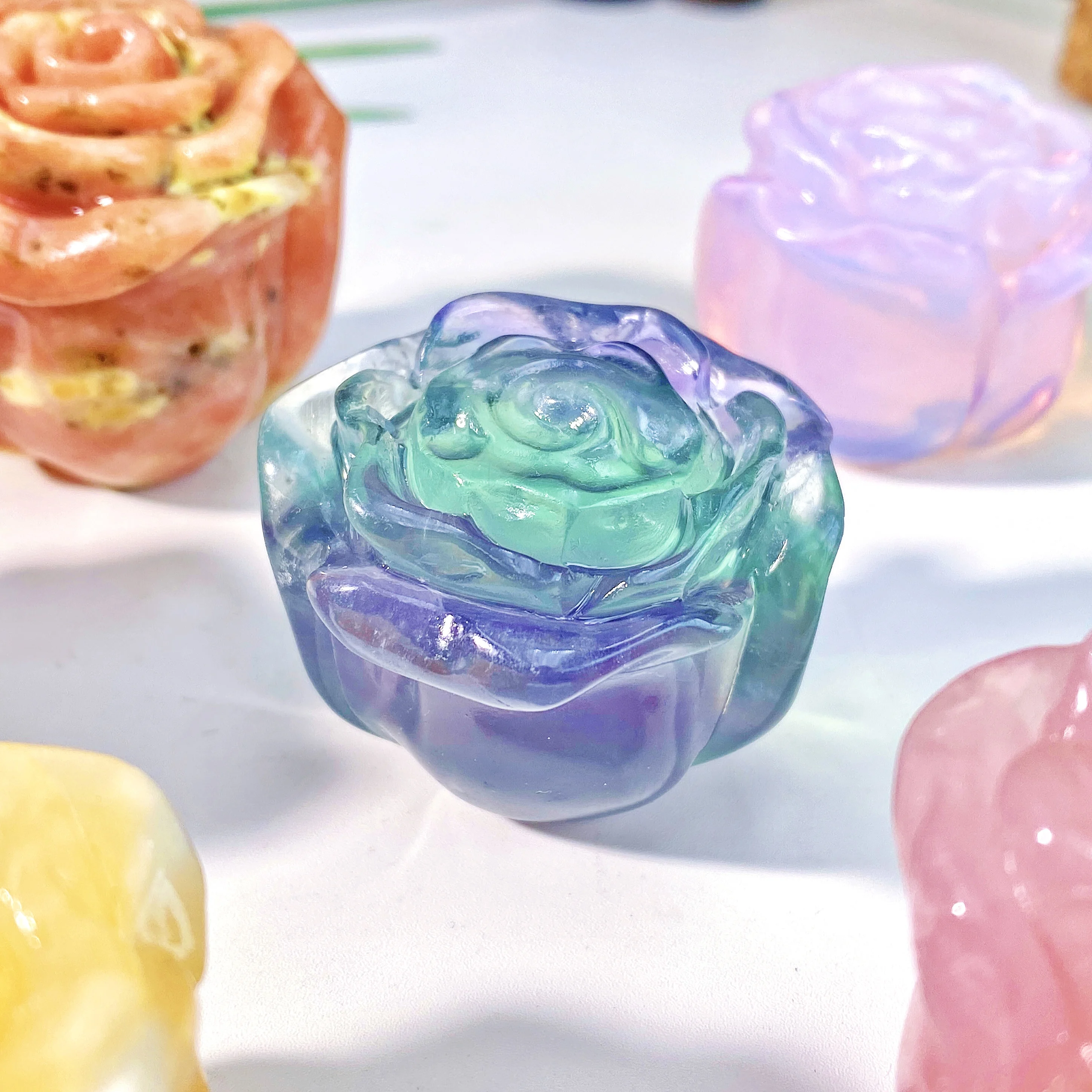 1PC-High-Quality-Multi-Material-Random-Rose-Natural-Crystal-Carving ...