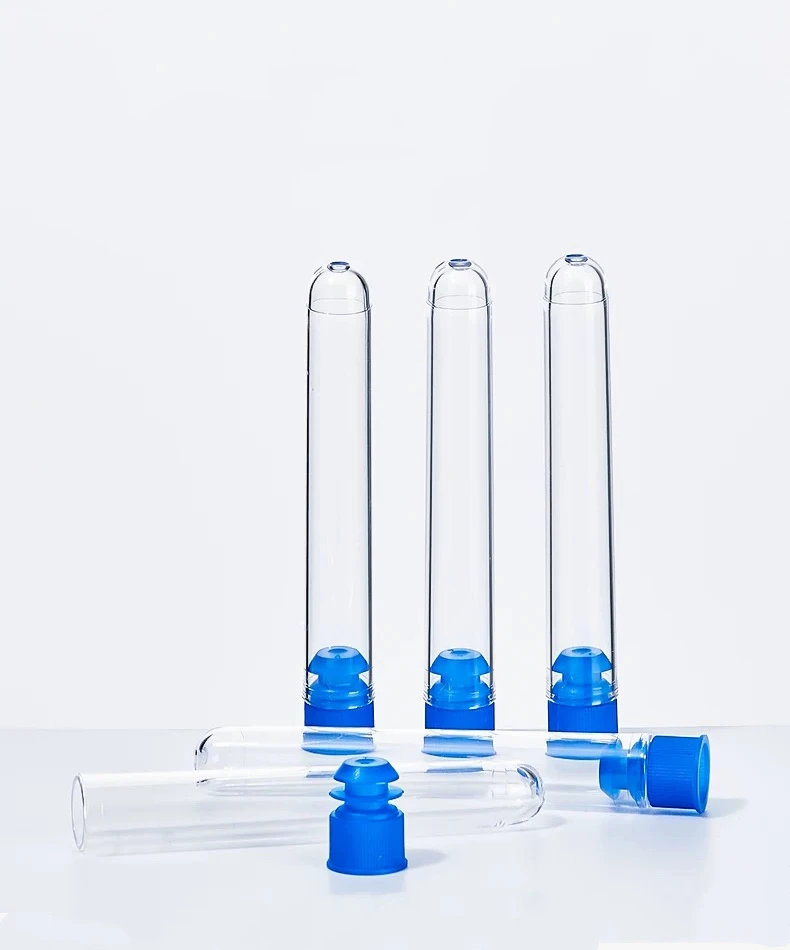 1 lot Biological Release Test Tube, Hard Plastic Test Tube With Lid ...