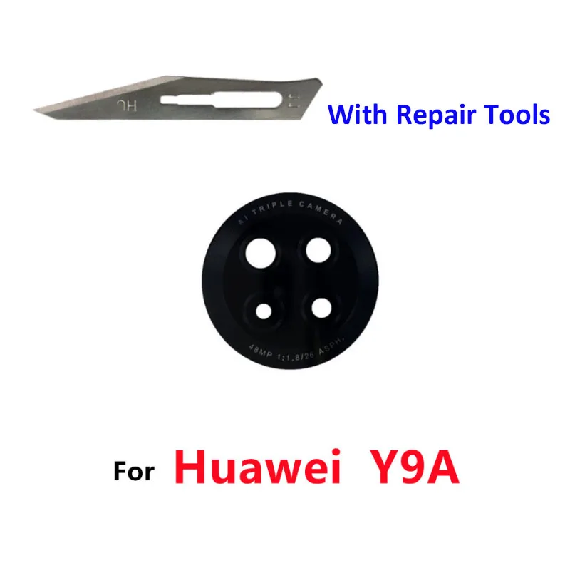 For-Huawei-Y9A-Rear-Back-Camera-Glass-Lens-Cover-with-Adhesive-Sticker ...