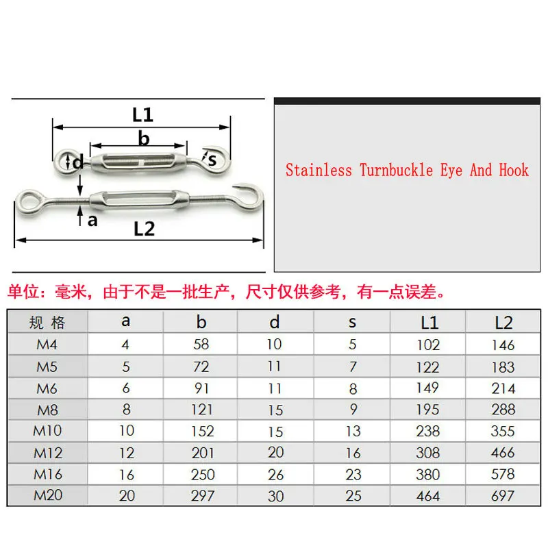 M16 Turnbuckle Dimensions Cheap Wholesalers | www.pinnaxis.com