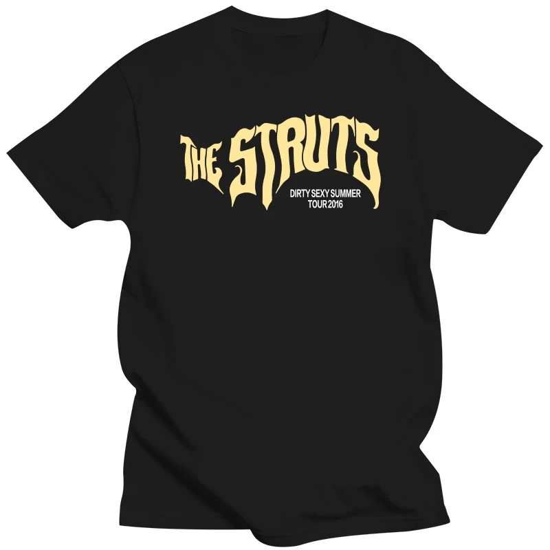 Struts-Gold-Logo-Dirty-Sexy-Summer-Tour-2016-Black-Shirt-New-Official ...