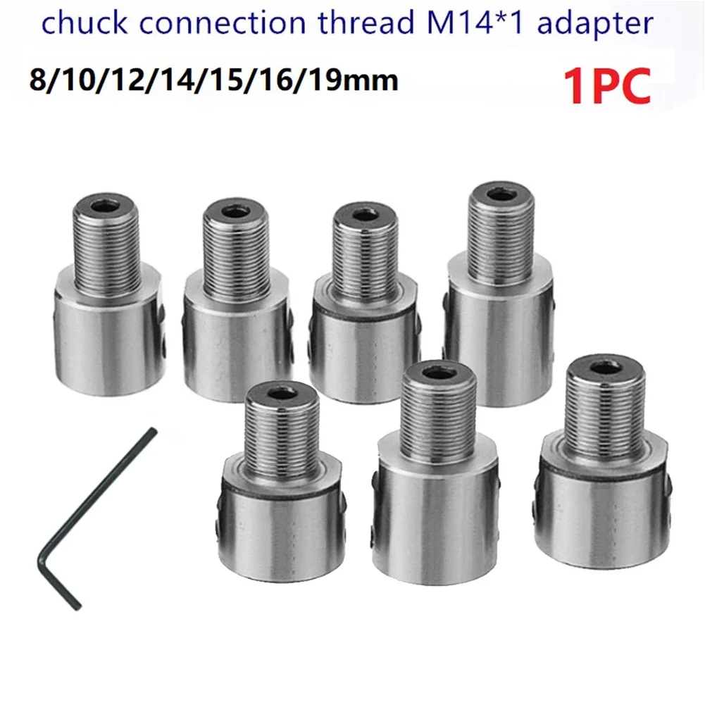 Mini Chuck 8-19mm M14 Adapter Connecting Rod Connector Bushing Tool ...