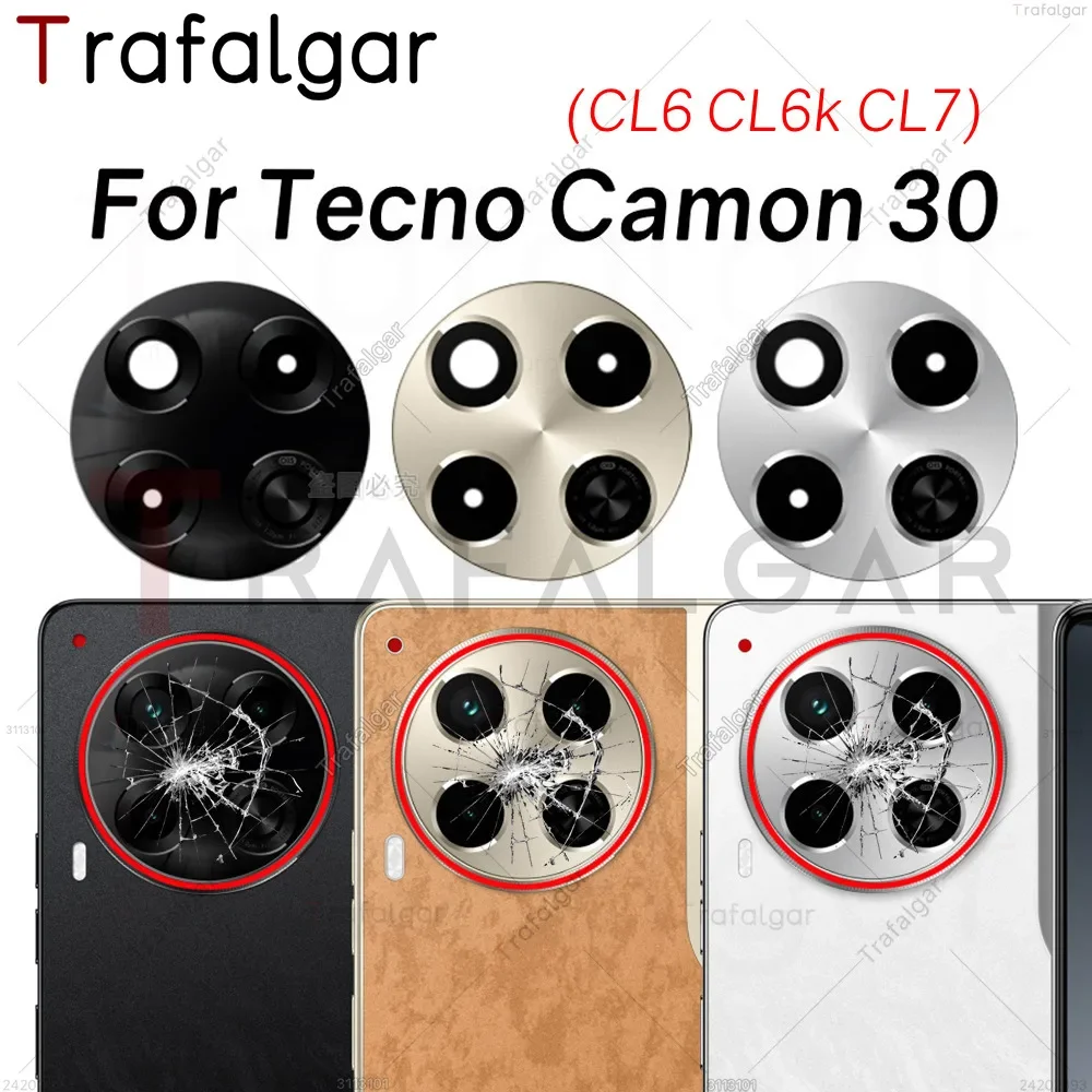 Rear Back Camera Glass Lens For Tecno Camon 30 4G 5G CL6 CL6k CL7 ...