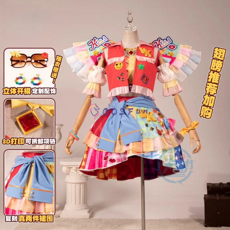 Aikatsu!Natsuki Mikuru Cosplay Costume Cancer Lolita Dresse Accessories ...