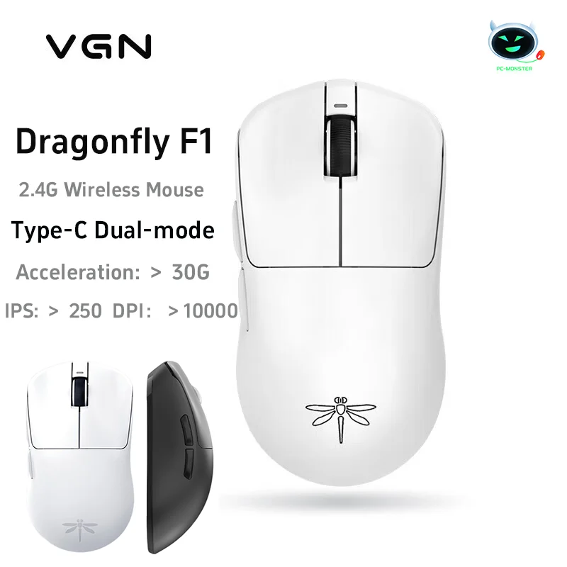 VGN-Dragonfly-F1-2-4G-Wireless-Mouse-PAW-3395-Rechargeable-Type-C-Dual ...