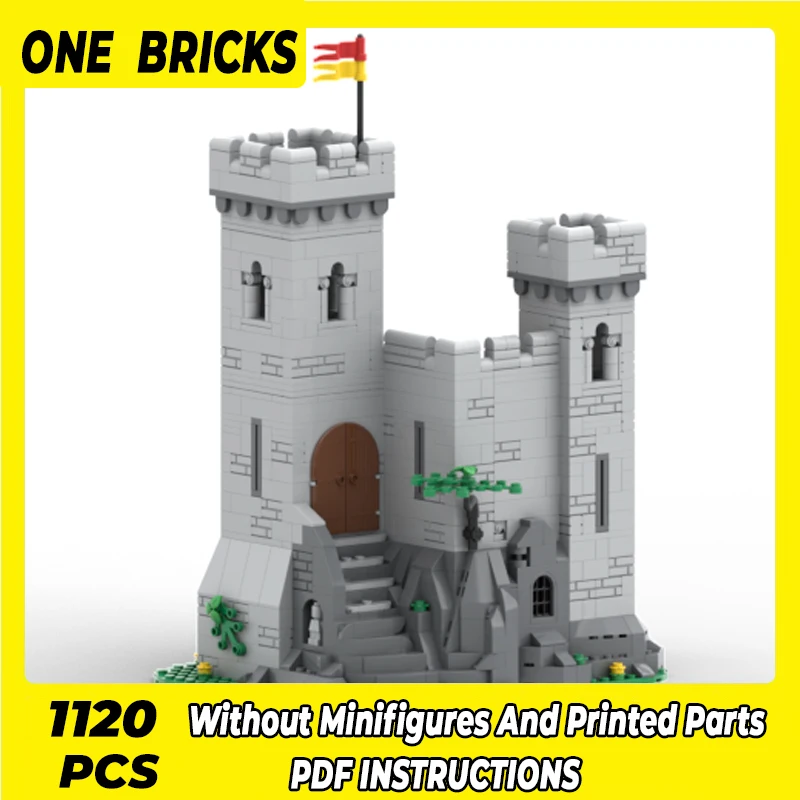Moc-Building-Blocks-Castle-Model-Castle-Fortified-Outpost-Technical ...