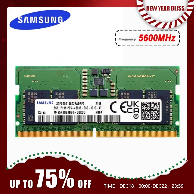 Samsung-Memory-Stick-pour-ordinateur-portable-RAM-DDR5-8-Go-16-Go-32-Go ...