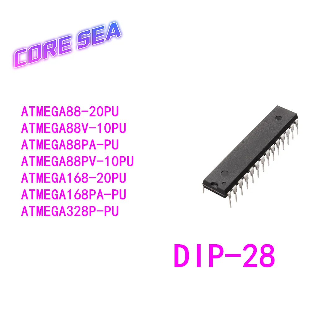 2 pces atmega88 20pu atmega8v 10pu atmega 8pa plutônio atmeg a88pv 10pu atega168 20pu atega1 ...