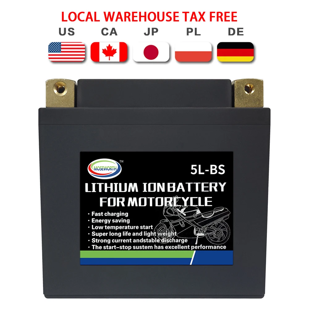 5L-BS-12V-LiFePO4-Motorcycle-Battery-3Ah-180CCA-Spare-Portable ...