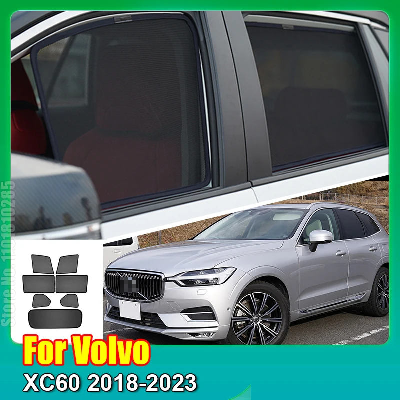 For-Volvo-XC60-2018-2023-XC-60-Car-Magnetic-Sunshade-Shield-Front ...