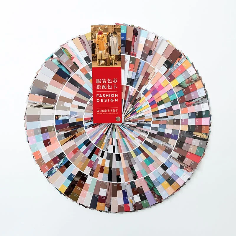 Clothing Color Matching Color Card Design Color Matching Card Book ...