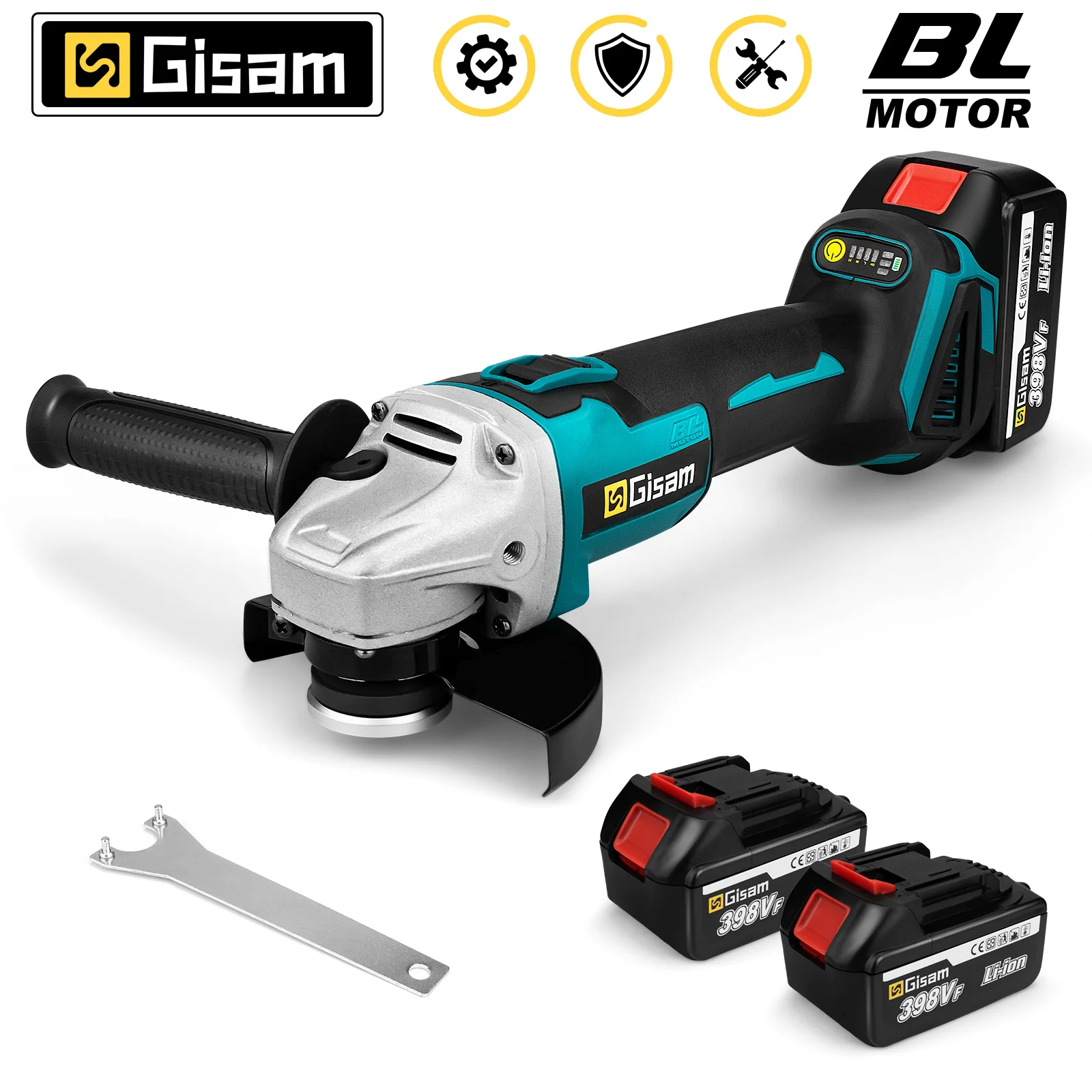 125mm-M14-Brushless-Angle-Grinder-Polishing-Cutting-Machine-Cordless ...