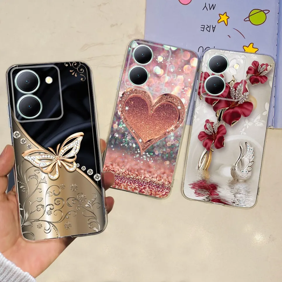 Silicone-Soft-Back-Cover-For-Vivo-Y27s-Case-For-Vivo-Y27s-V2322-Phone ...