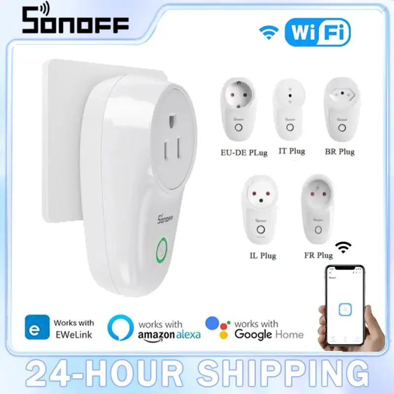 SONOFF-WIFI-S26R2-Smart-Socket-DE-EU-BR-FR-IL-Smart-Plug-Module-Voice ...