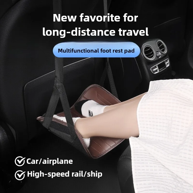 Universal Car Rear Seat Car Foot Support Children's Legs Rest Cushion ...
