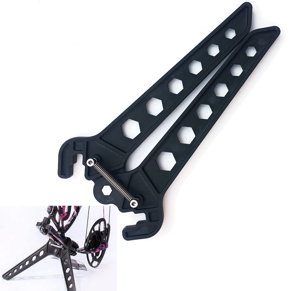 Archery Bow Kick Stand Holder Legs For 3D Shoot Range Target Hunting ...
