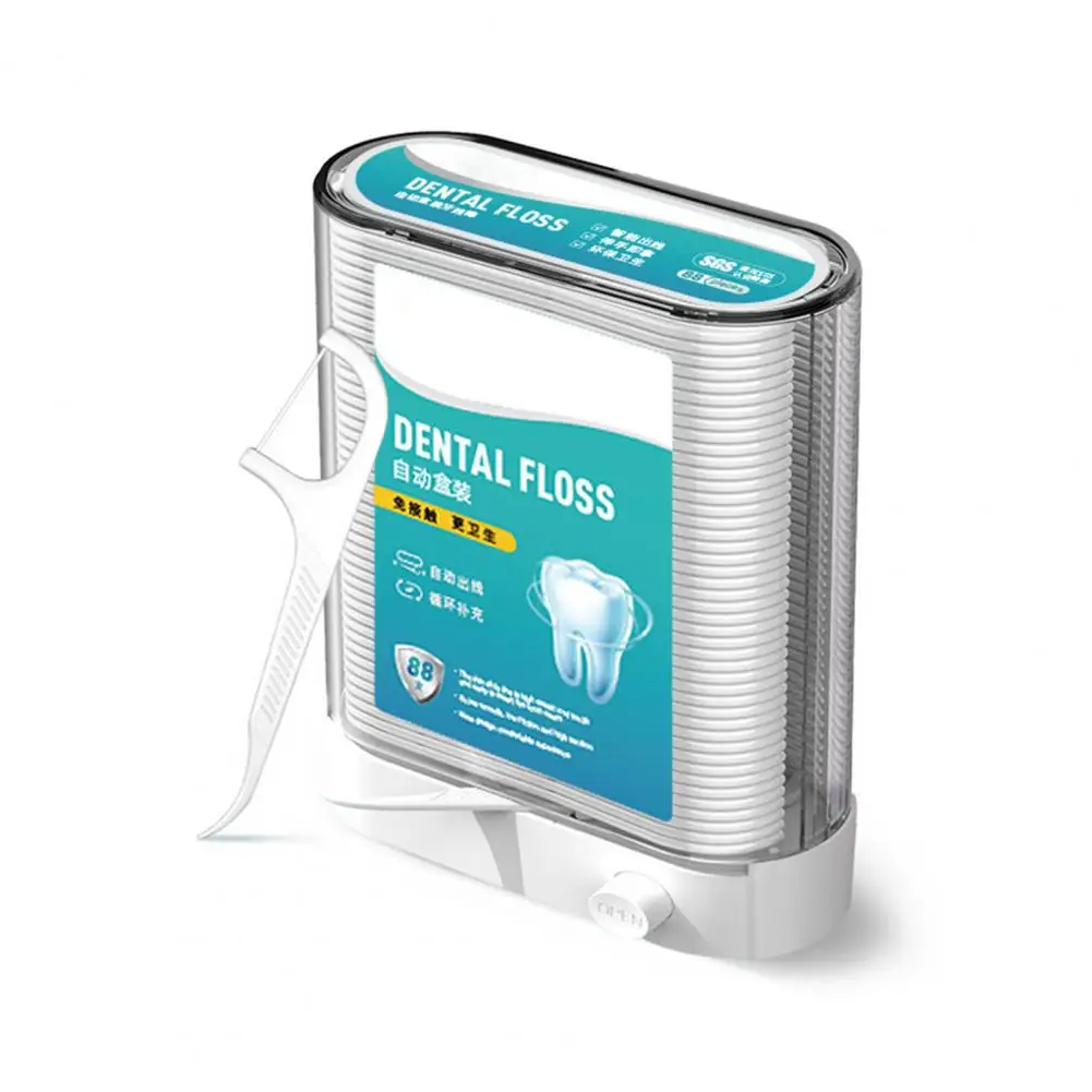 Dental-Floss-Stick-Lightweight-Automatic-Floss-Box-Portable-Hygienic ...