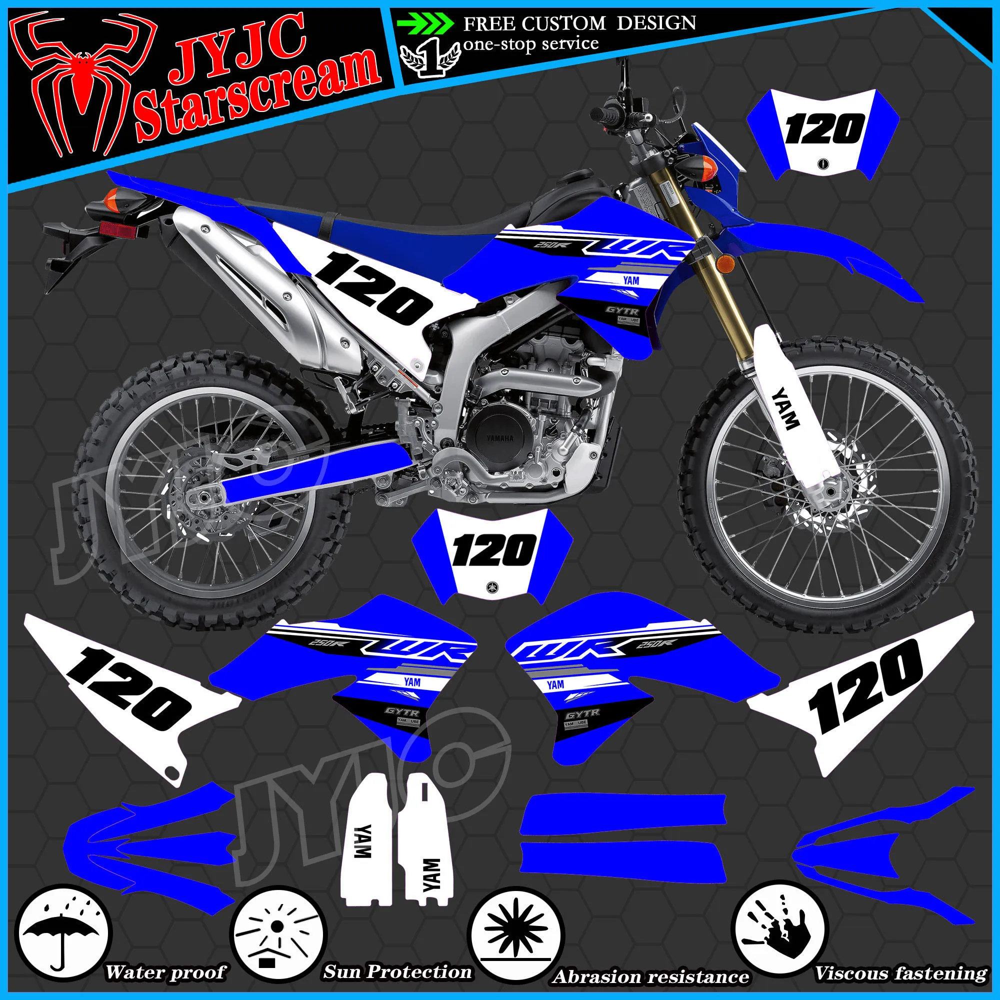 Graphic-Kit-for-YAMAHA-2008-2009-2010-2011-2012-2013-2014-2015-2016 ...