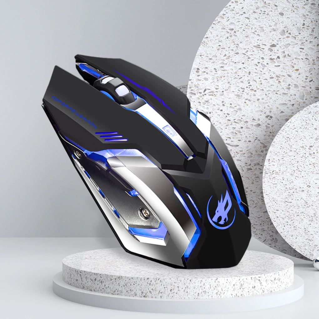 Free-Wolf-X7-Wireless-Mouse-Desktop-Ergonomic-Mouse-Pratical-Gaming ...