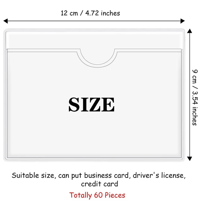 Library Card Pocket Template