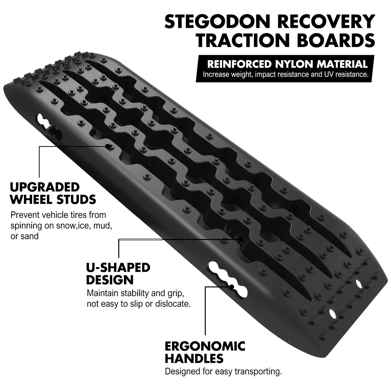 Super-Tough-High-Strength-PP-104cm-Car-Off-Road-Accessories-Traction ...