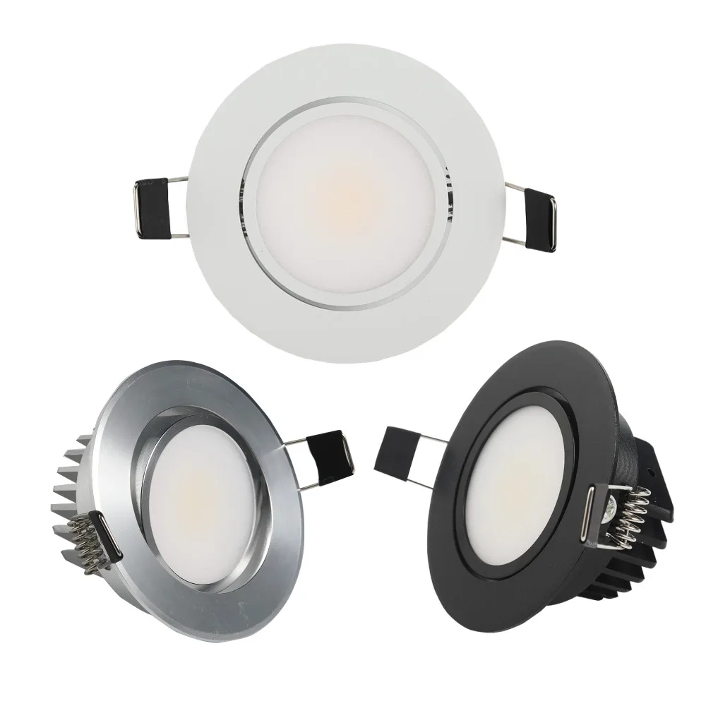 Spot Lumineux Led Encastrable En Aluminium Avec Technologie Cob ...