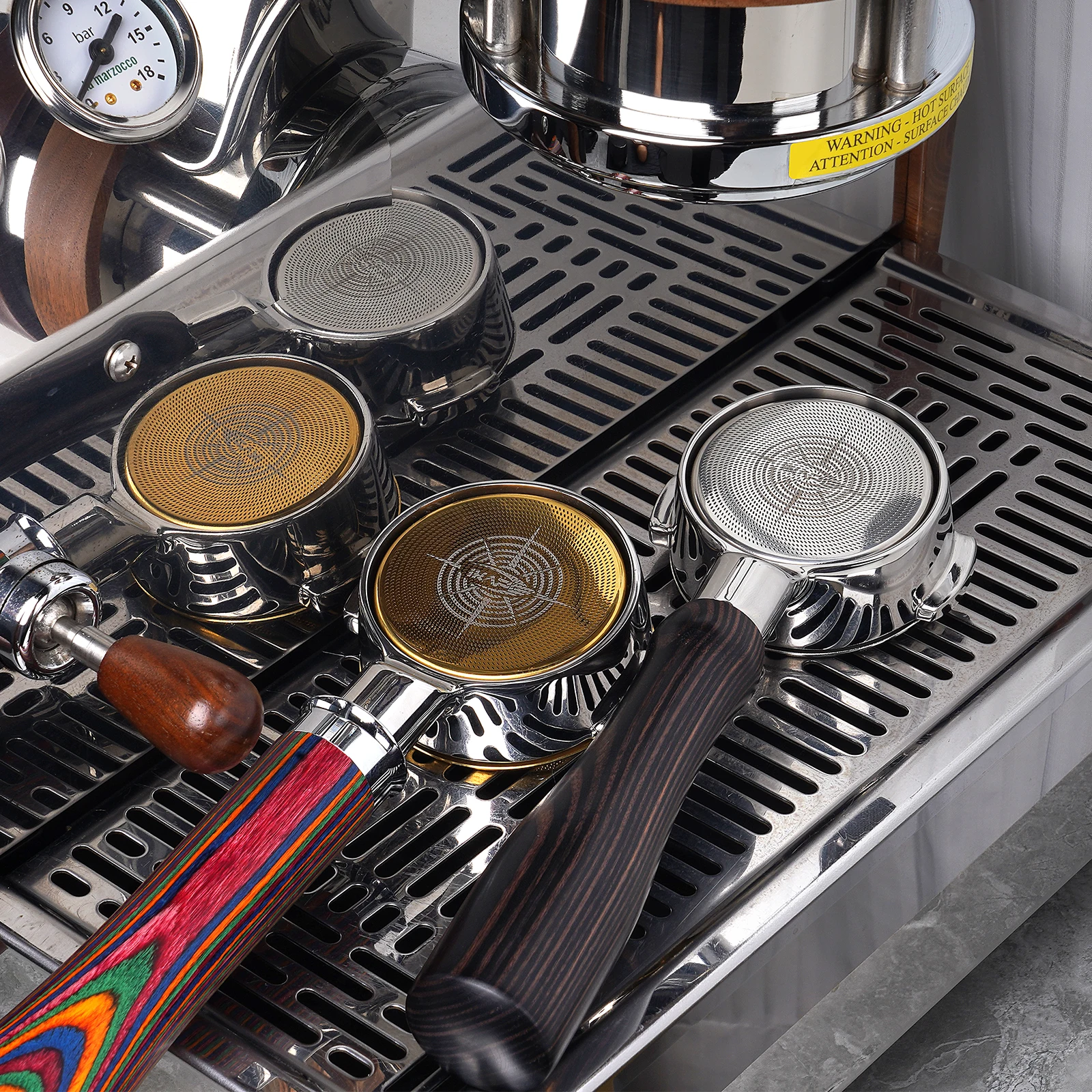 IKAPE Precision High Extraction Coffee Filter Basket -Matrix, Stainless ...