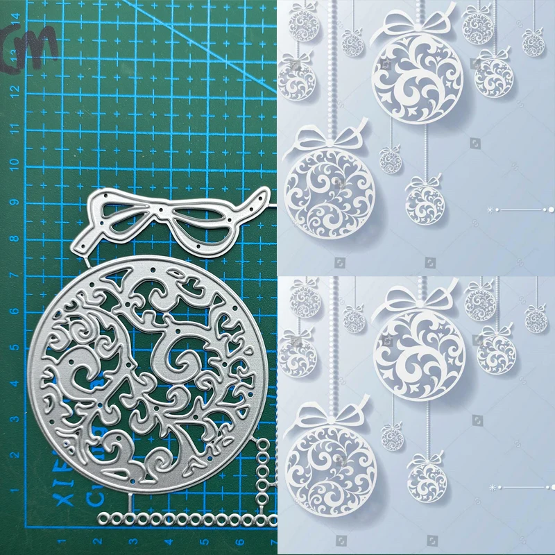 Arco de Natal Drop Ball Craft Paper: Molde Artesanal para Scrapbook e ...