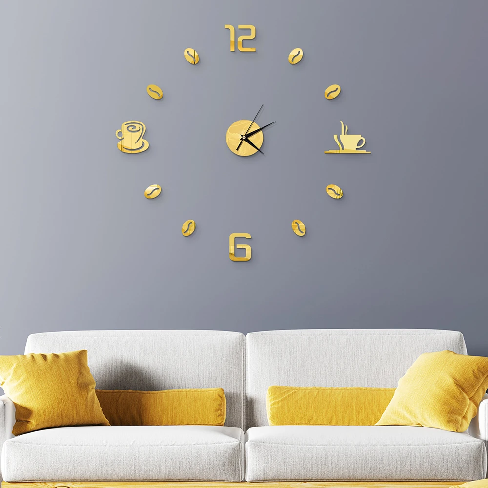 2D-Small-Size-Wall-Clock-Sticker-Frameless-DIY-Wall-Clocks-Acrylic ...