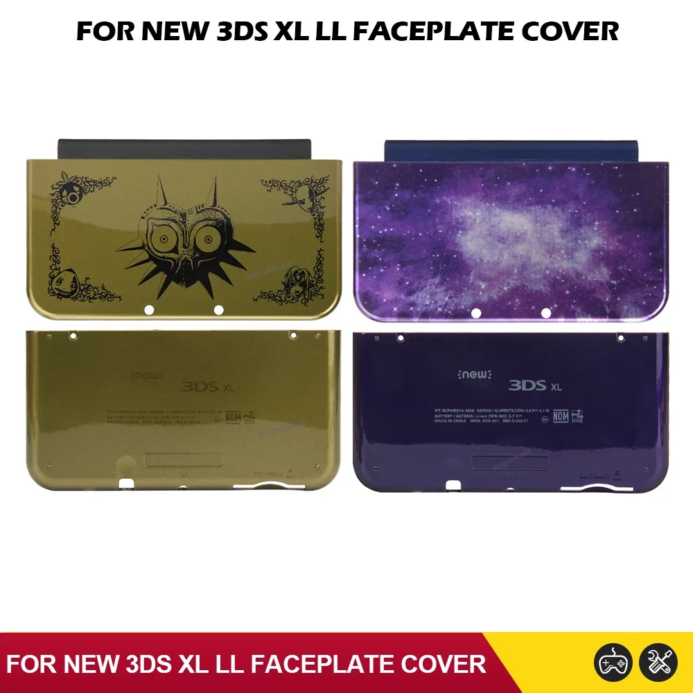 Gold-Purple-Limited-Edition-For-New-3DS-XL-LL-Top-Bottom-Housing-Shell ...