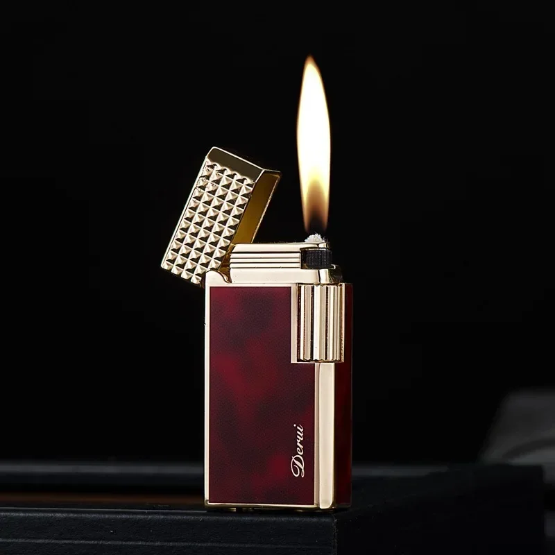Derui-Short-Compact-Portable-Kerosene-Lighter-Narrow-Version-Side-Slip ...