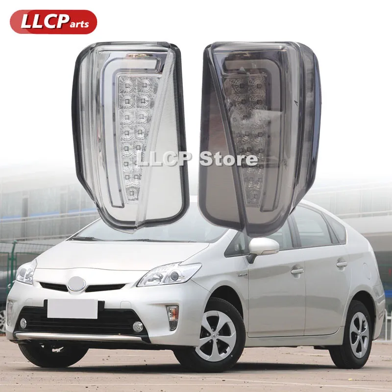 2pcs For Toyota Prius 30 Series 2012-2014 Driving light LED Front ...